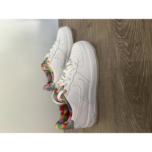 Nike | Shoes | Stylish Nike Air Force Sneakers With Colorful Lining ...